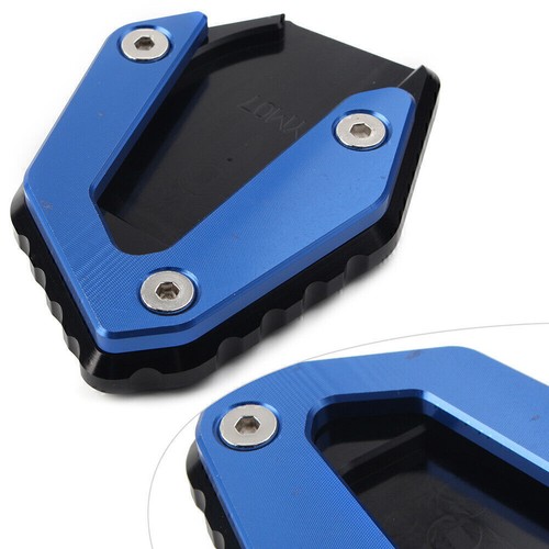 New Blue Kickstand Side Stand Enlarger Foot Plate Fit Yamaha MT 07 FZ ...