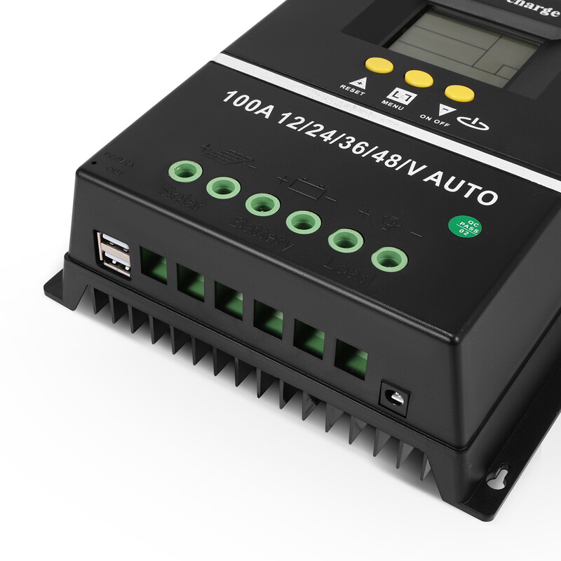 12/24V 60/80/100A MPPT Solar Charge Controller Panel Battery Regulator ...