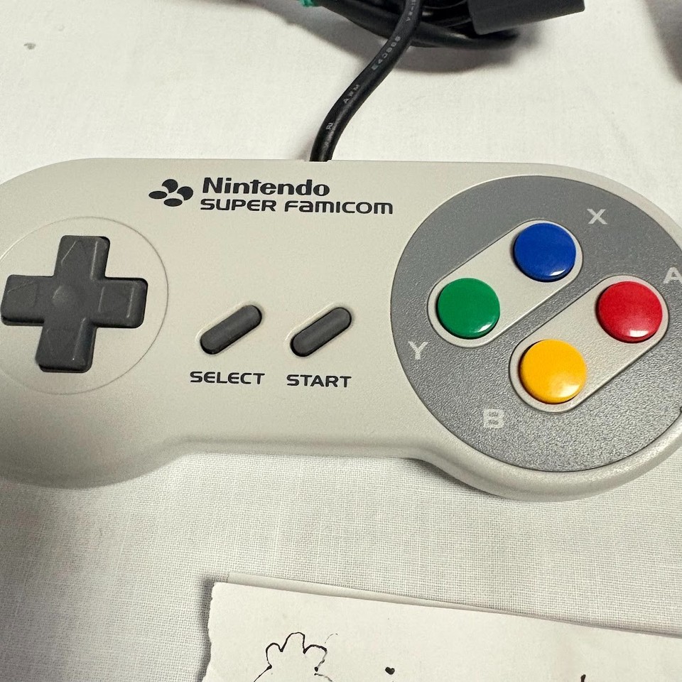 Nintendo Super Famicom SNES 1Chip-02 Console Boxed NTSC-J 2Ctrls Tested ...