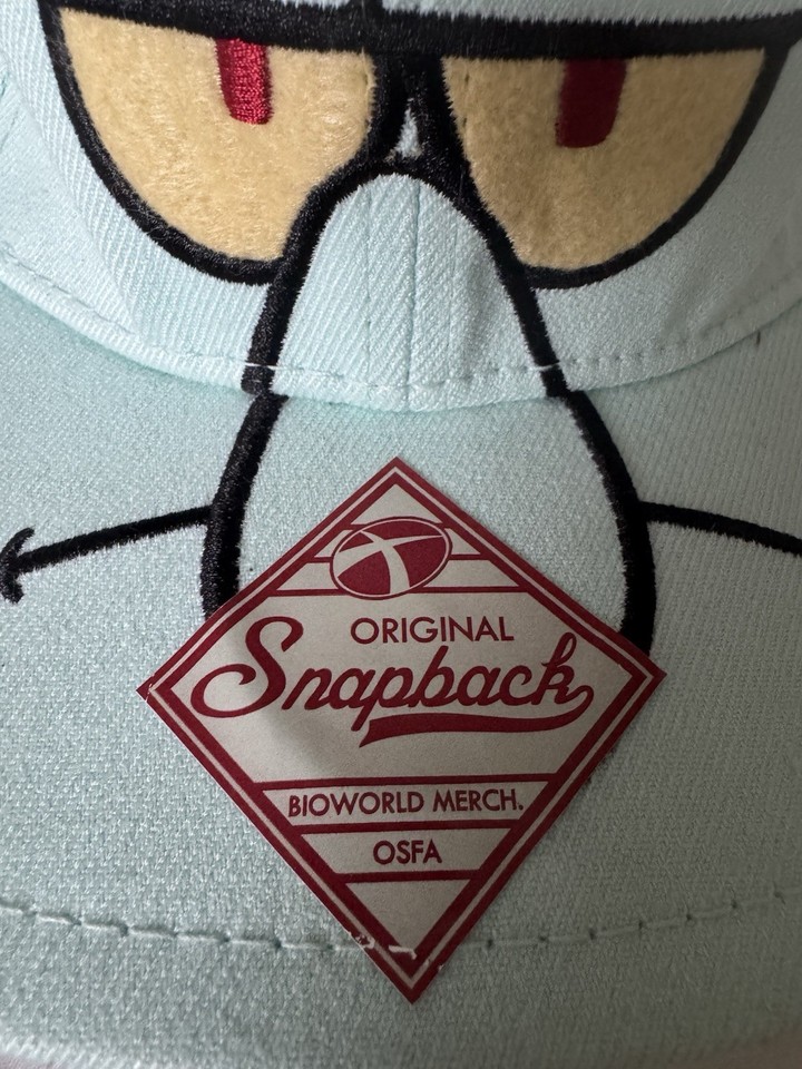 Bioworld Squidward SpongeBob SquarePants Cap | eBay UK