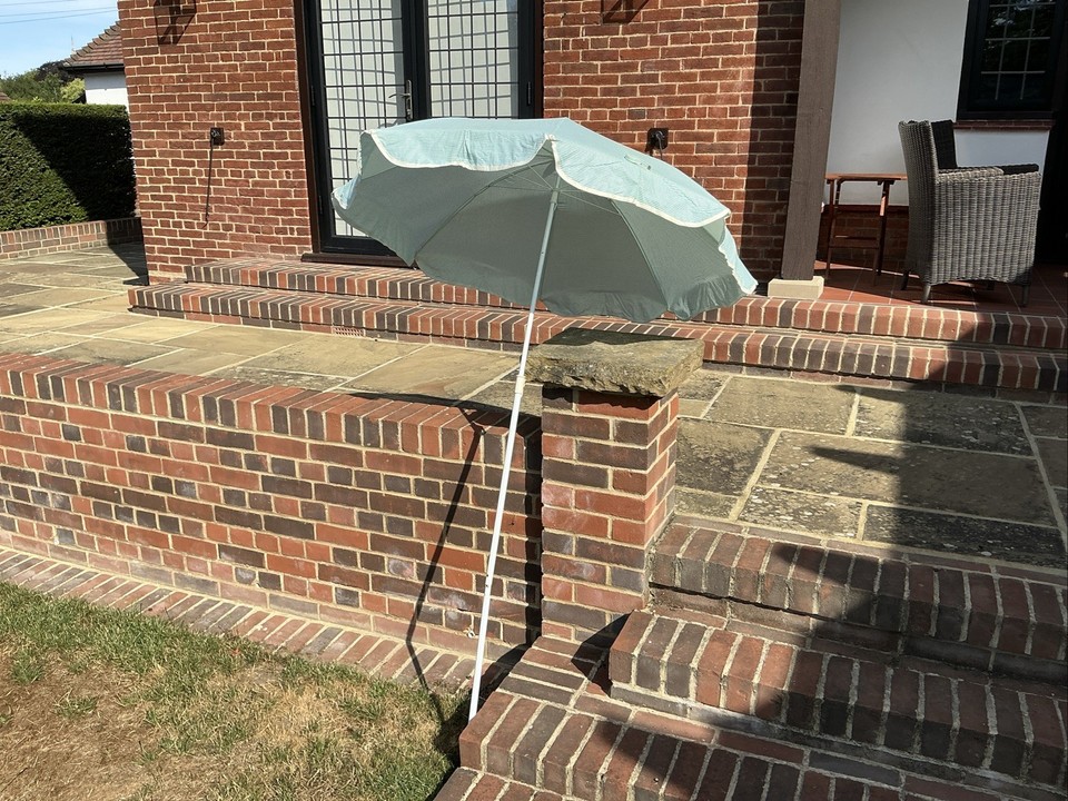 Small Sun Shade for Beach/Garden - Foldable & Portable With Carrying ...