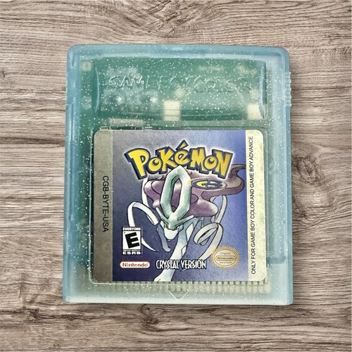 Pokemon: Crystal Version (Nintendo Game Boy Color - GBC) TESTED & SAVES ...