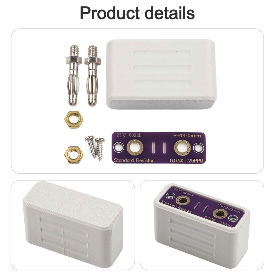 For precision Calibration Resistor for Multimeters with Tight Fit ...