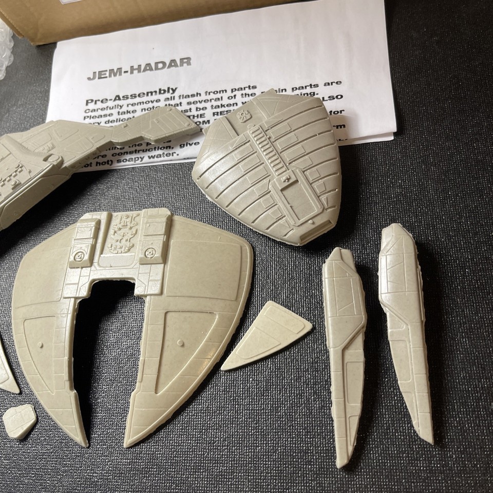 WARP Jem-Hadar Highly Detailed GRP Resin Model Kit THT25 | eBay