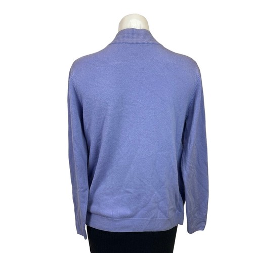 Bromley Vintage Purple Faux Cardigan Sweater Pullover Connected 2 piece ...