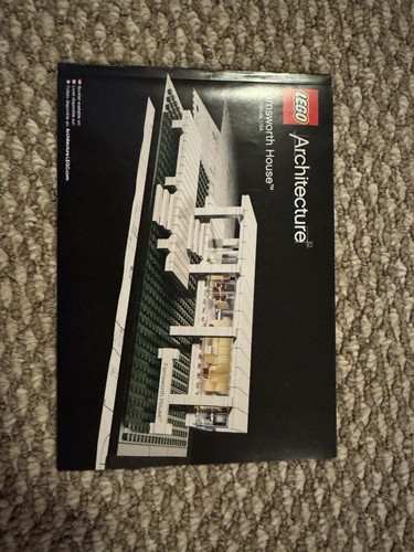 LEGO Architecture Farnsworth House Building Set (21009) | eBay