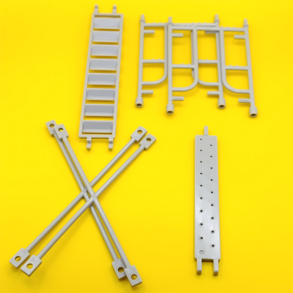 Miniature Scaffold Stairs Plastic Toys Made in Japan Model Connectable ...