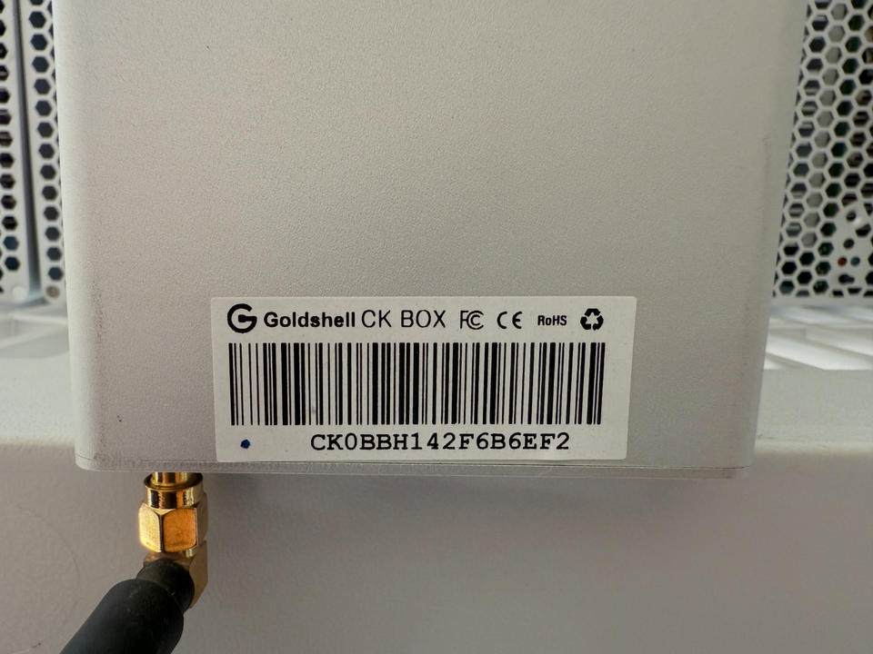 🟡 Goldshell CK Box Miner -with WIFI feature – Quiet, Powerful ...