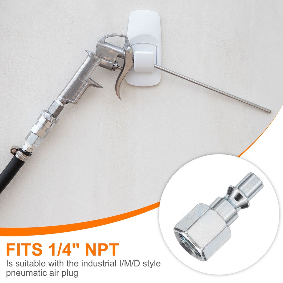 6pcs 1/4" NPT Female Air Plug A Style A Type Plugs for Air Compressors ...