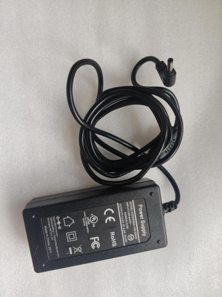 Geo Book Charger Power Supply CGSW30A-120-2000II with 3 pin power lead ...