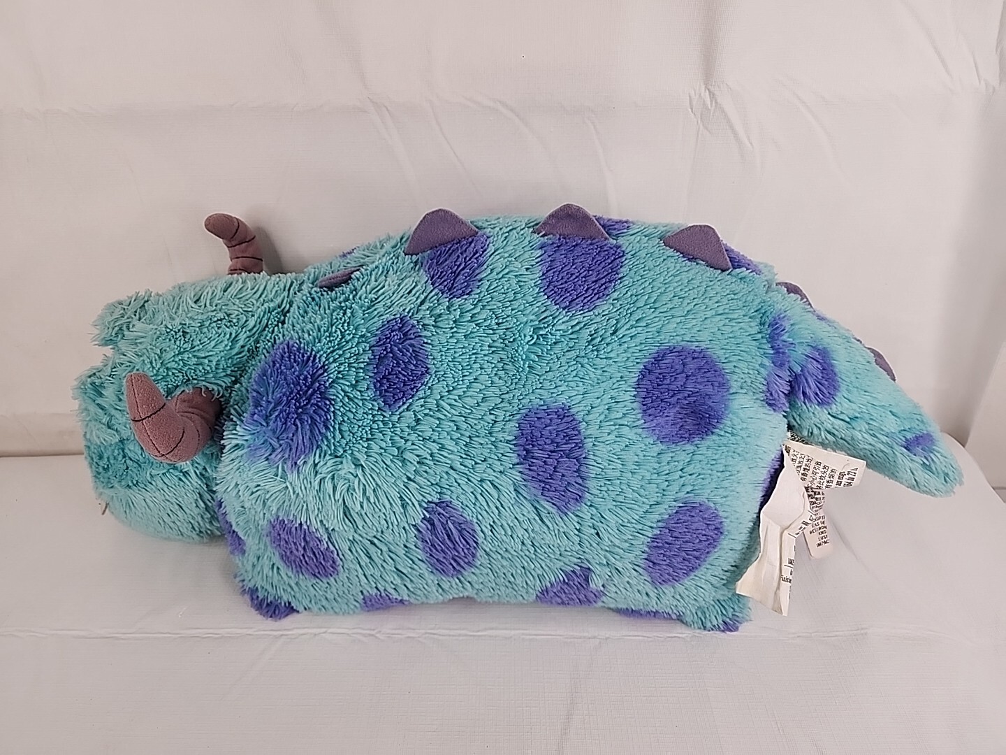 Sully Pillow Pet Plush Monsters Inc Disney Parks Blue Stuffed Animal ...