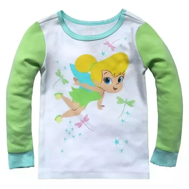 Disney Store Tinker Bell PJ Pals & Tutu Set Girl's Pajamas Sleepwear ...