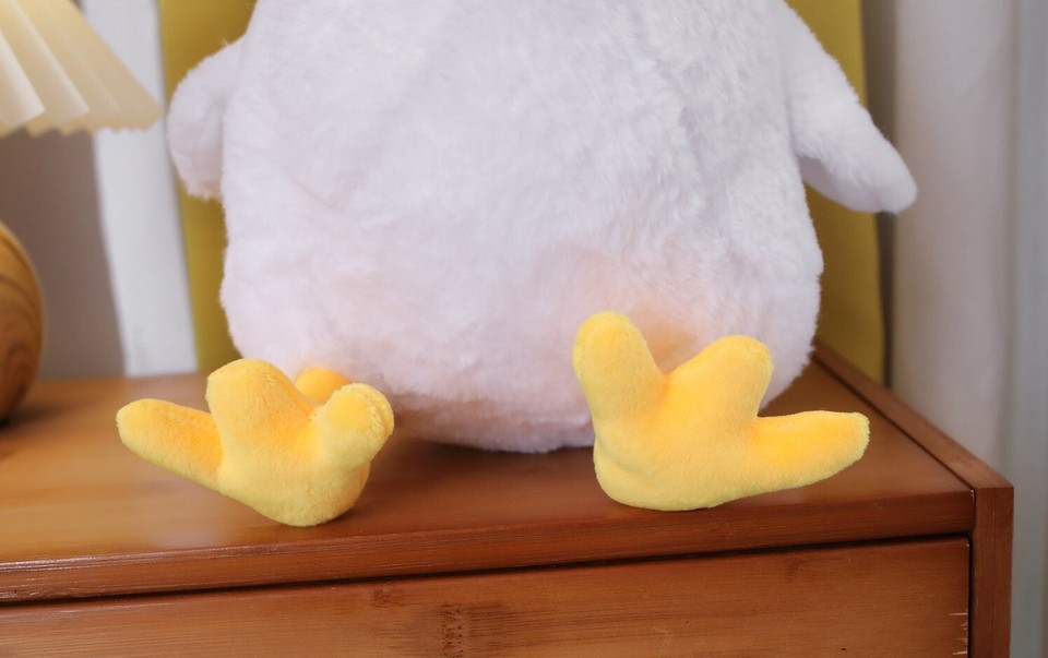 White Rooster Chicken Bird 12" Stuffed Animal Plush Toys Toddler Doll ...