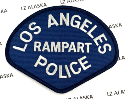 LOS ANGELES RAMPART POLICE PATCH SHOULDER SLEEVE INSIGNIA (PD8 ...