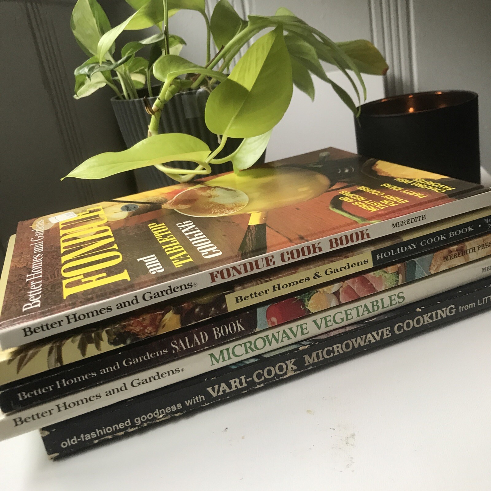 Lot - 5 Vintage Hardcover Cookbooks - 4 Better Homes & Gardens And 1 ...