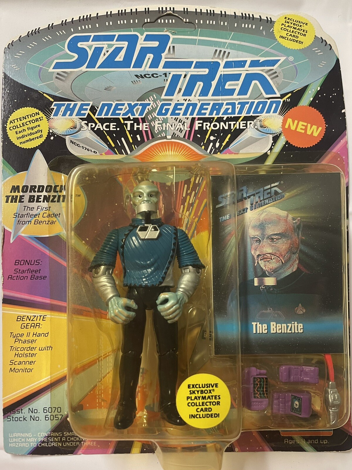 Star Trek - The Final Frontier - Mordock The Benzite Action Figure ...