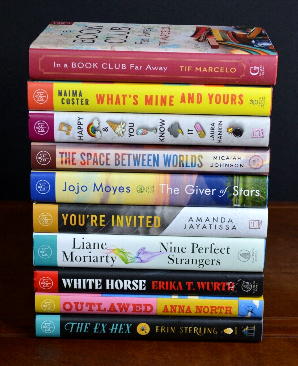 Lot 10 HBDJ Book of the Month Club Books (BOTM) Various Titles ...