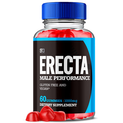 Erecta Gummies Supports Male Performance, Energy and Wellness 60 ...