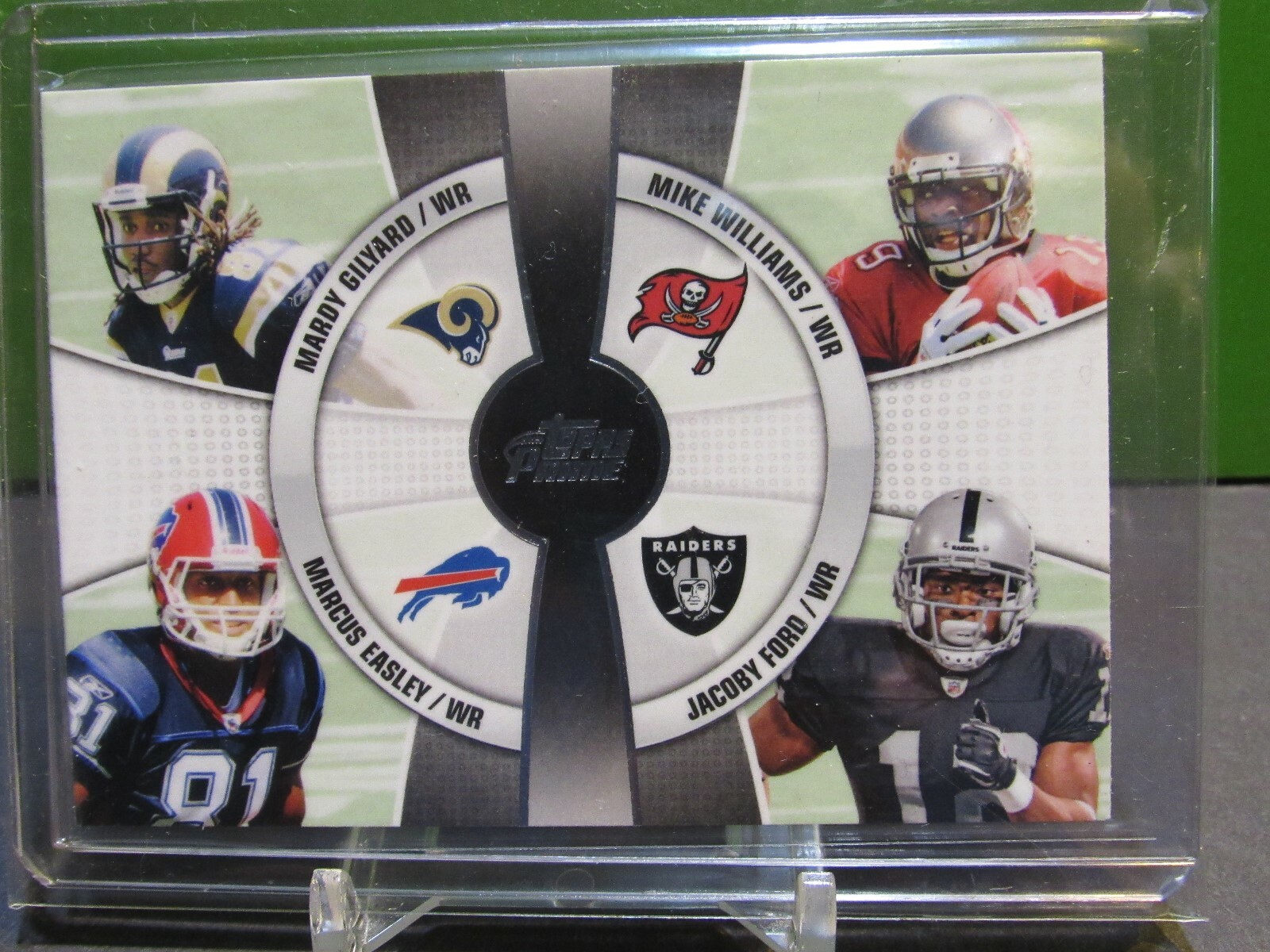 2010 TOPPS PRIME 4 PLAYER WIDE RECEIVER CARD # 4Q-7 | eBay