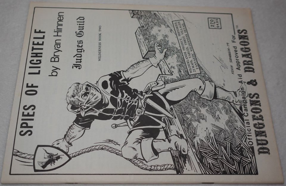 Spies of Lightelf 1980 Judges Guild Wilderness Book Two RPG Vintage ...