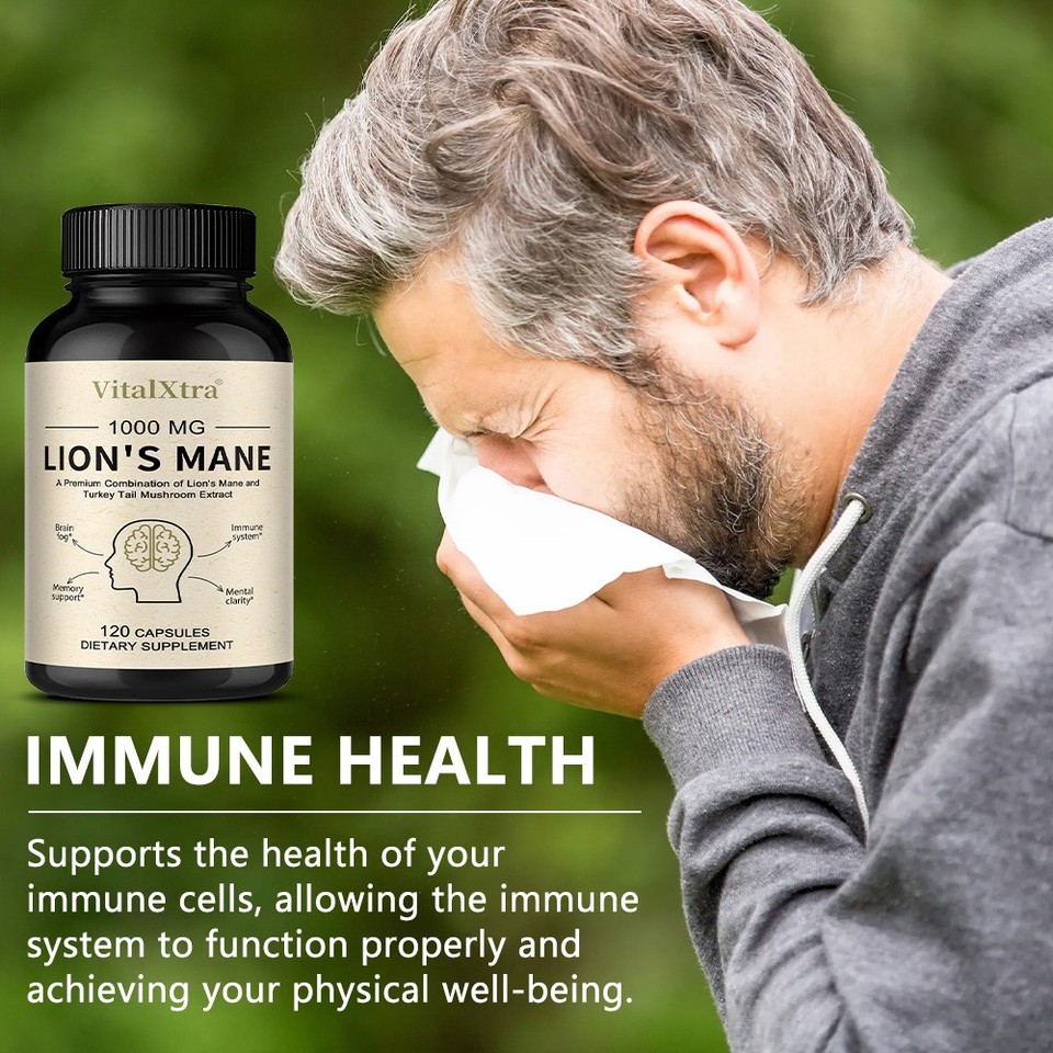 Brain Health Capsule Promote Memory Cognitive Immune Nerve Function 30 ...