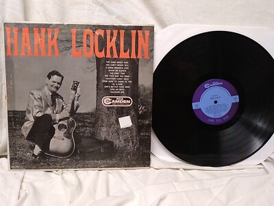 Hank Locklin Self-Titled Vinyl LP RCA Camden CAL-705 1962 | eBay