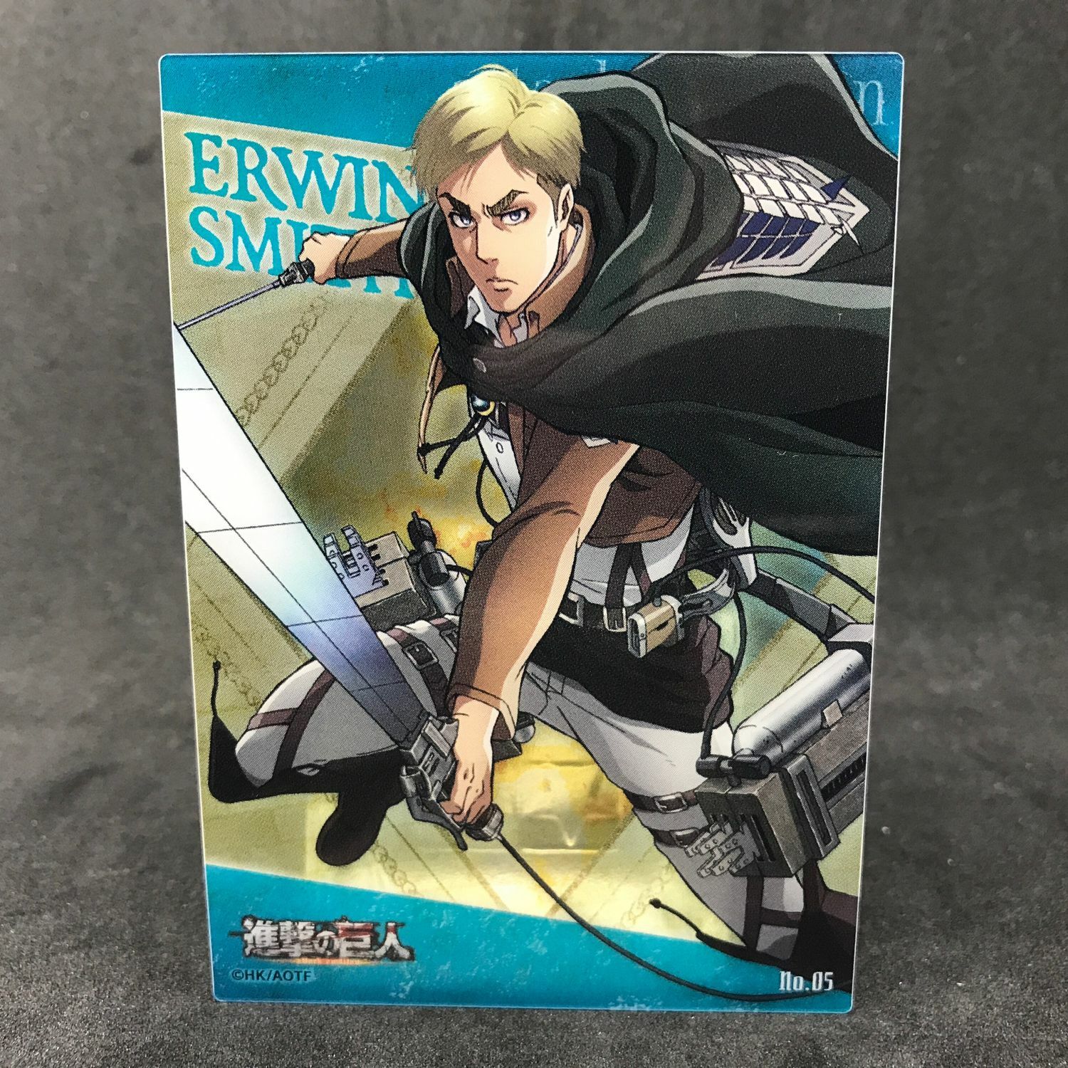 Attack on Titan ERWIN SMITH No.05 Japanese Collectable Card Anime Manga ...