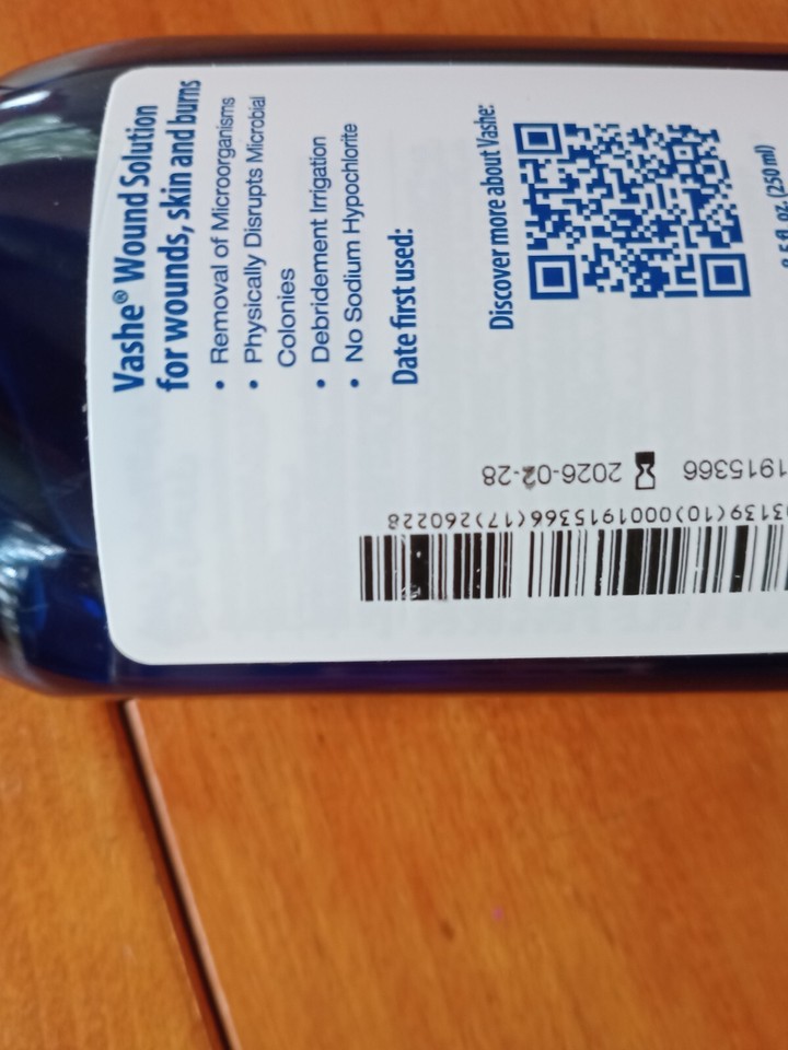 11x Bottles Steadmed Vashe® Wound Solution (PACK OF 11) EXP 2026 Sealed ...