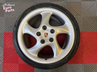 Single OEM 18" Porsche 993 996 Turbo Twist Wheel Rear 18x10" ET65 NB ...