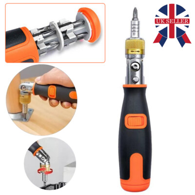 Two-way Ratchet Screwdriver C8S9 10-in-1 Multi-bit Ratchet Screw ...
