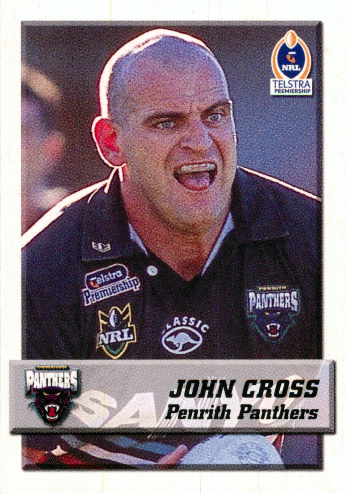 2002 PENRITH PANTHERS NRL Card JOHN CROSS Daily Telegraph | eBay Australia