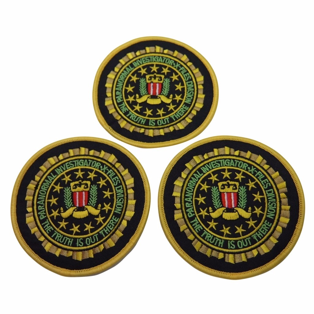 X-Files Series The Paranormal Investigator Division Embroidered Patch ...