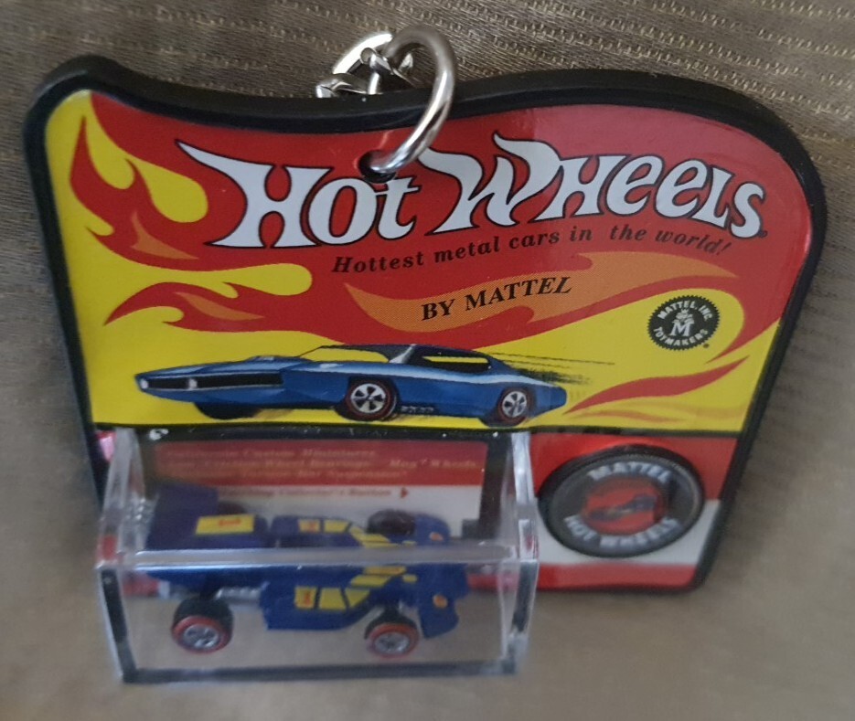 2000 Hot Wheels Retro Pack Keychain : Redline Mini Car El Rey Special ...