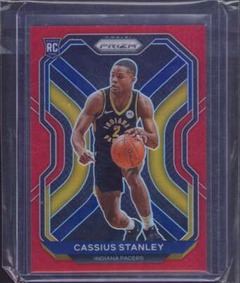 2020-21 Prizm Cassius Stanley Rookie/RC Red 159/299 Pacers | eBay