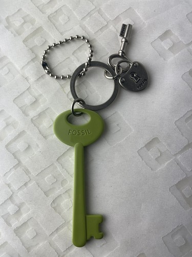 Vintage Fossil Keyfob Keychain Key Purse Charm | eBay
