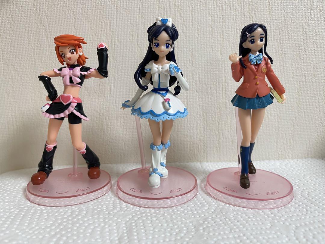Futari Wa Pretty Cure Precure Figure Lot of 3 Old Retro Anime Doll ...