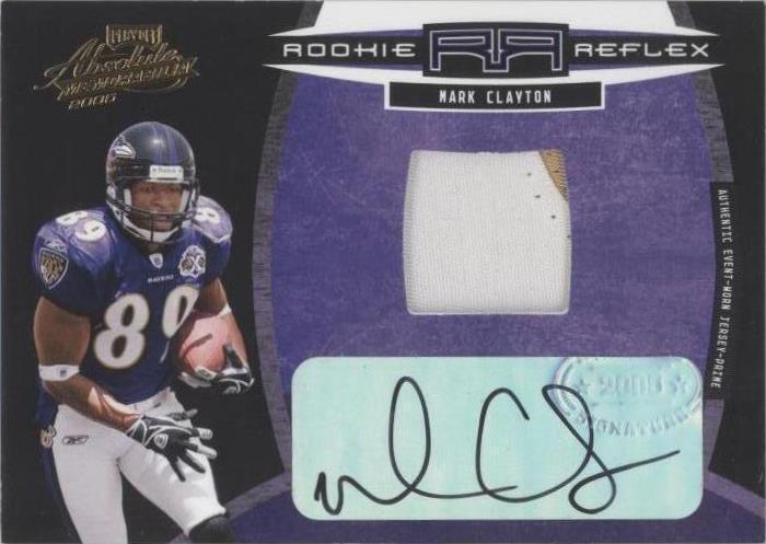 2005 Playoff Absolute Memorabilia - Rookie Reflex Materials Mark ...
