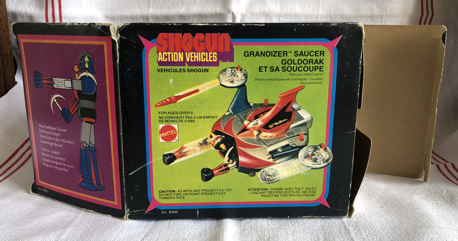 Goldorak et sa Soucoupe - Popy Mattel 1978 - Shogun Action Vehicles ...
