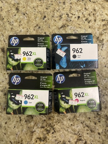 HP 962xl Ink Cartridges Black Color Combo Pack - New Sealed /2021 | eBay