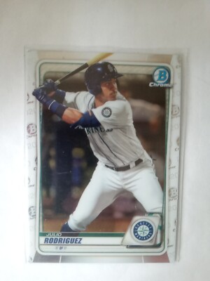 Julio Rodriguez RC 2020 Bowman Chrome Prospects #BCP-19 - Seattle ...
