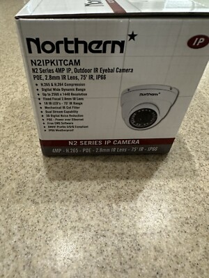 Northern N2 IP Camera (Lot Of 2) - Model: N2IPKITCAM | eBay