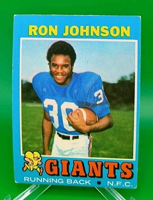 1971 Topps - Ron Johnson #51 (RC) | eBay