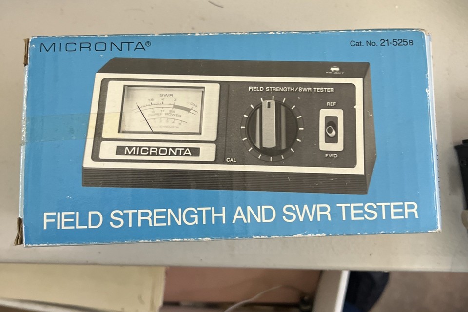 Open Box Micronta Field Strength and SWR Tester Model 21-525B Radio ...