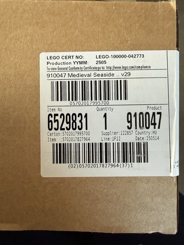 *LEGO 910047 Medieval Seaside Market Bricklink Designer Programm Neu ...
