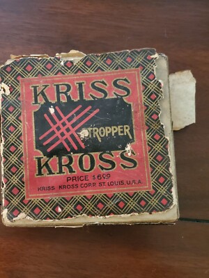 Vintage Kriss Kross Stropper Razor Blade Sharpener | eBay