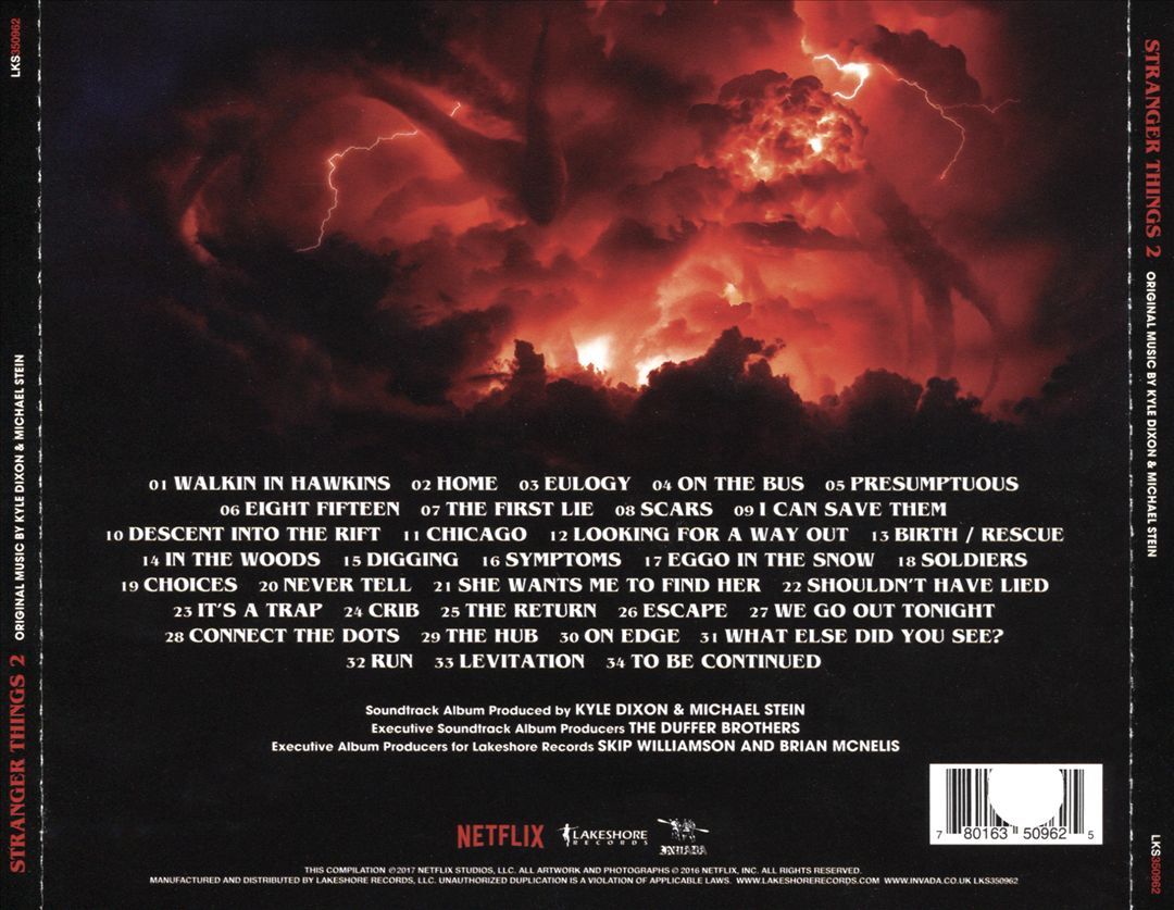 Stranger Things: Volume 2 (A Netflix Original Series Soundtrack) by ...