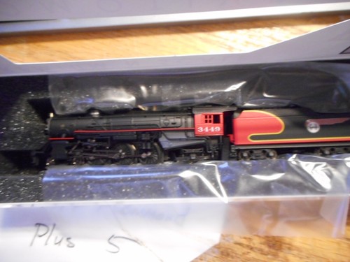 N SCALE BLI HEAVY PACIFIC 4-6-2 ATSF # 3449 PARAGON 4 SOUND/DCC/DC | eBay