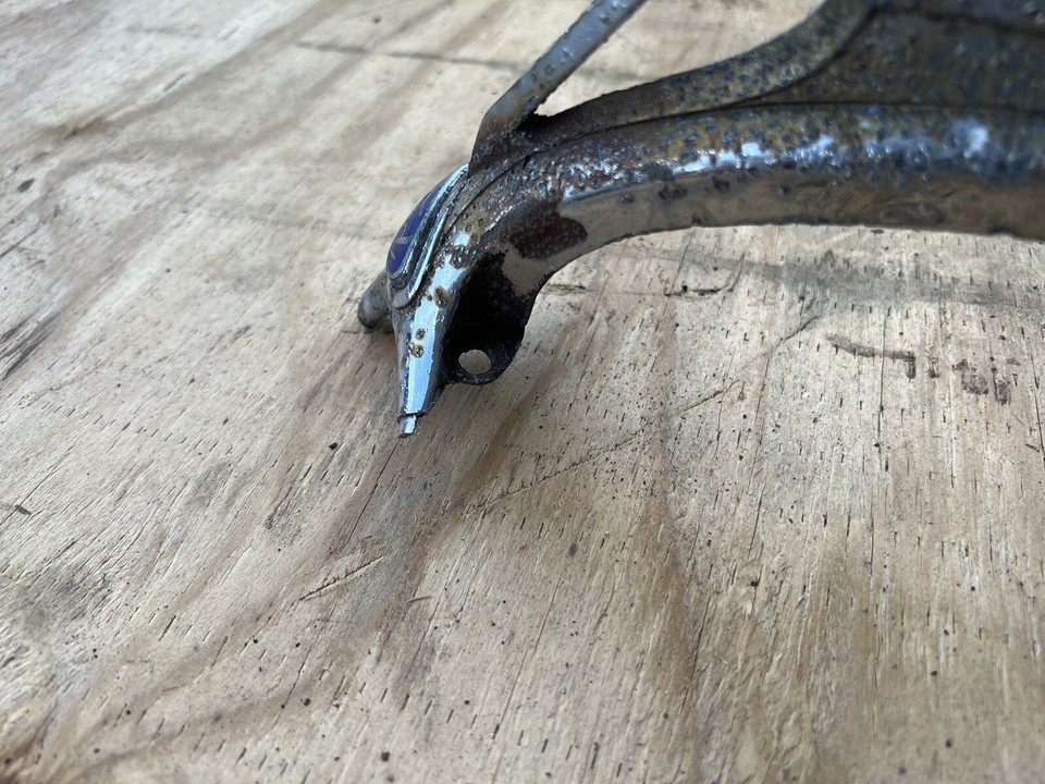 1936 Ford V8 hood ornament with emblem badge vintage | eBay