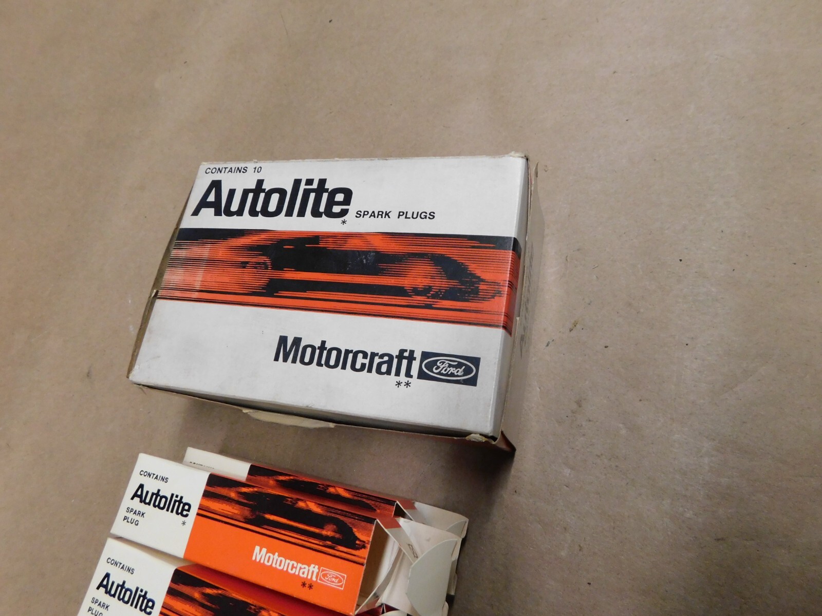 NOS OEM Ford Autolite Spark Plugs Mustang Boss 302 351 1969 1970 1971 ...