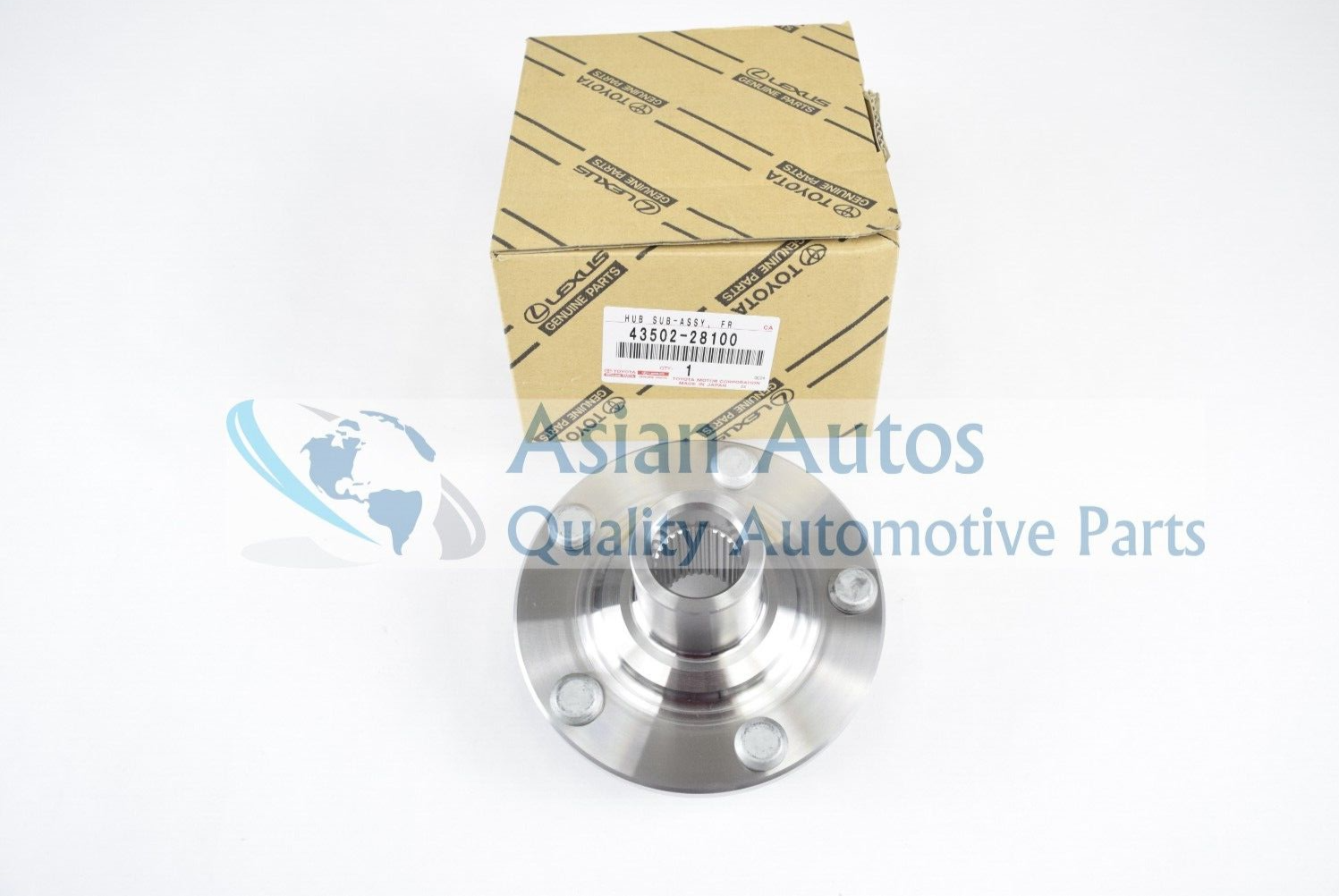 Genuine Toyota Avalon Camry Highlander Front Wheel Hub 43502AA021 ...